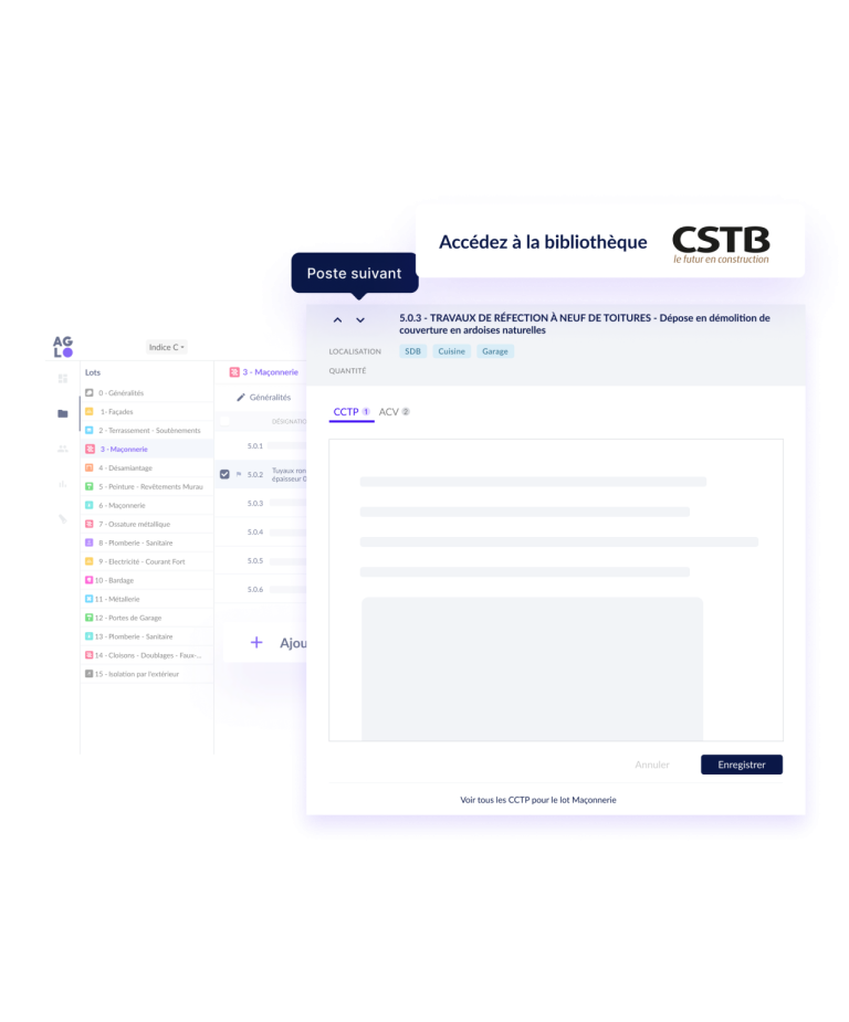 Modèles et exemples de CCTP bâtiment
